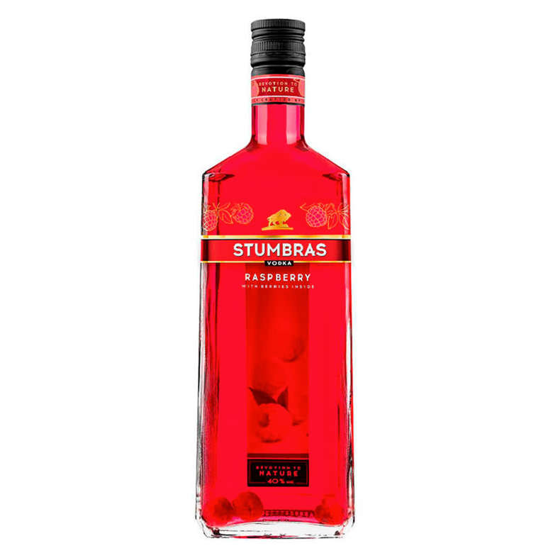 Booz.cl: Vodka Stumbras Raspberry 700cc 40º alc.