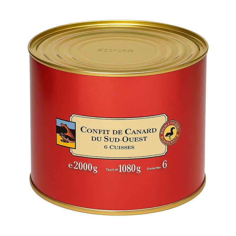 Booz.cl: Confit de Canard (Pato Francés) Godard 6 muslos