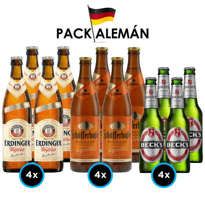 Booz.cl: BEER PACK ALEMÁN: 12x Cervezas de Origen Alemán
