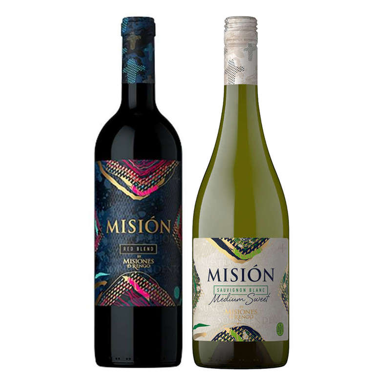 Booz.cl: DUO MISIÓN: Vino Misión Red Blend 750cc + Vino Misión ...