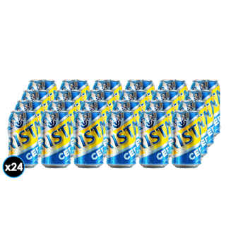 24x Cerveza Cristal Cero 350cc
