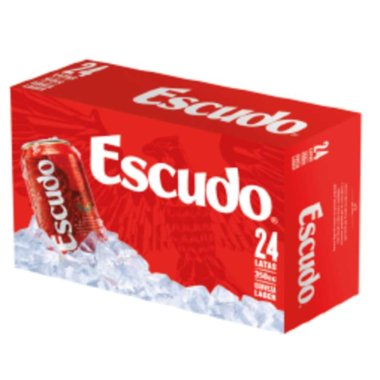 Booz.cl: 24x Cerveza Escudo en Lata 350cc