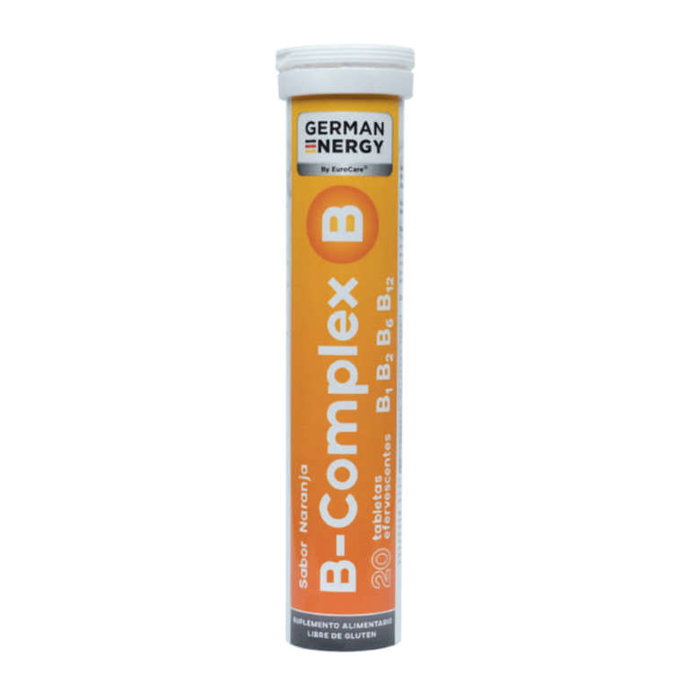 Booz.cl: Suplemento German Energy B-Complex (20 Tabletas Efervescentes)