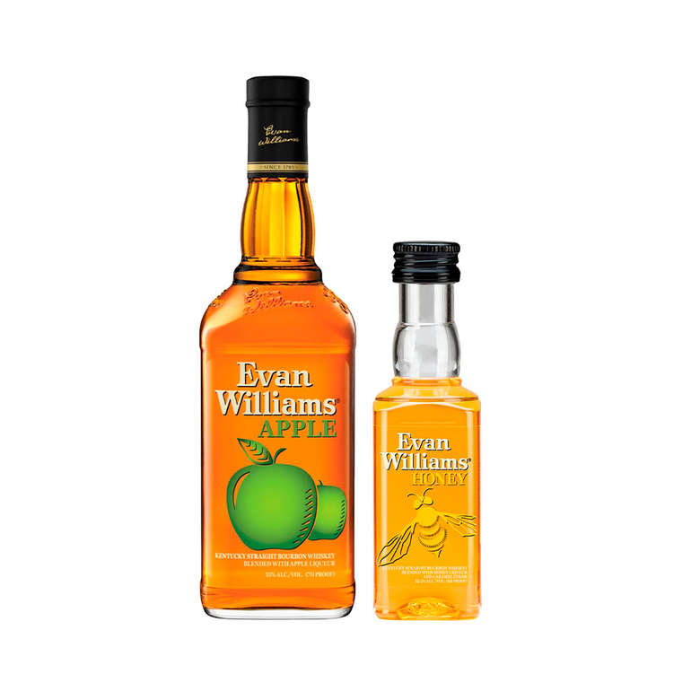 Booz.cl: Pack Evan Williams Apple Nº1: Whiskey Bourbon Evan Williams ...