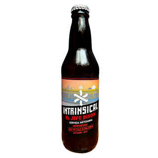 Cerveza Intrinsical El Jefe Bison Botella 330cc