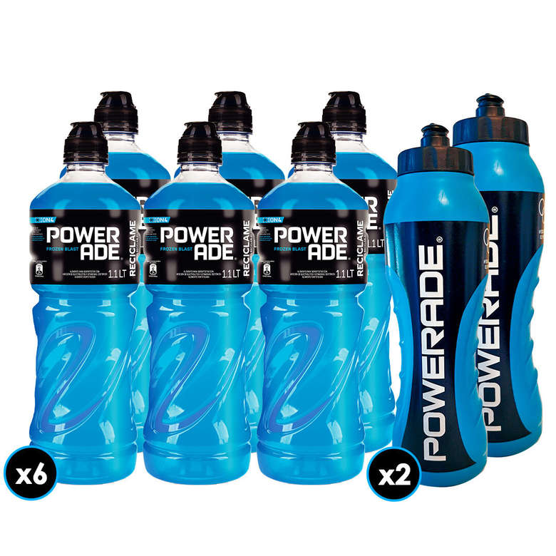 Booz.cl: PACK POWER N°7: 6x Bebida Isotónica Powerade Frozen Blast 1.1 ...