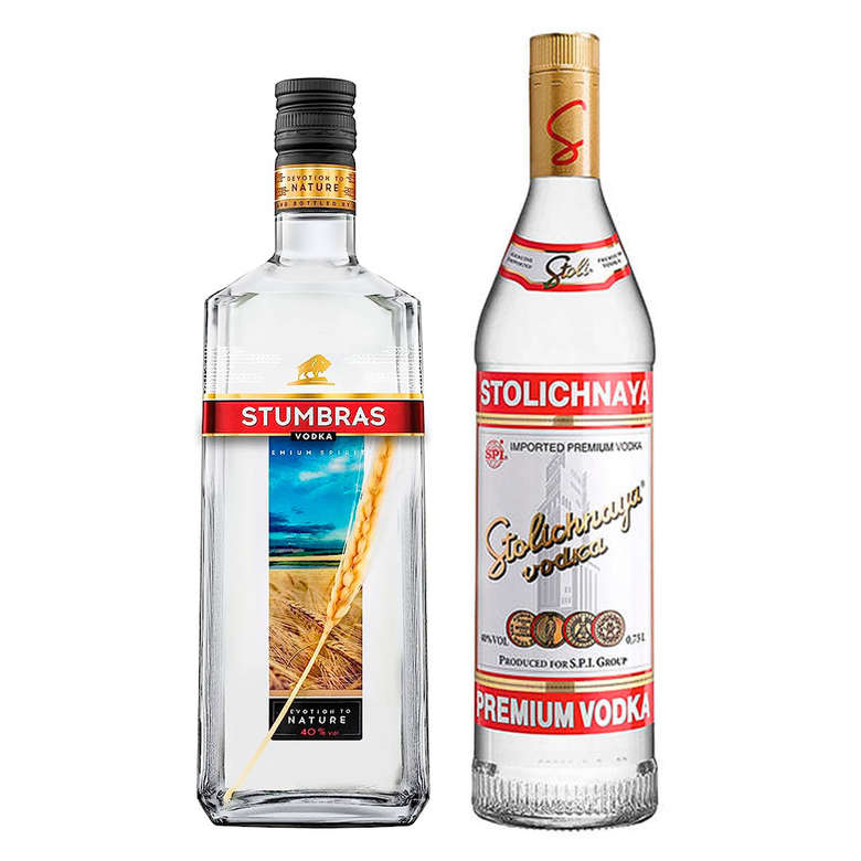 Booz.cl: PACK STOLICHNAYA + STUMBRAS: 1x Vodka Stumbras 700cc 40º alc ...