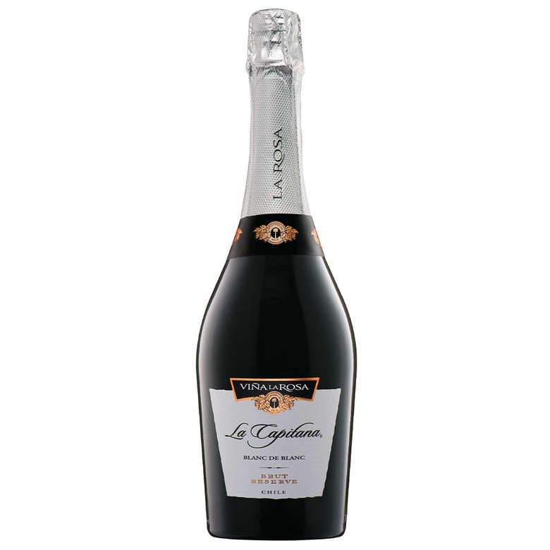 Booz.cl: Espumante La Capitana Chardonnay Brut Reserve 750cc