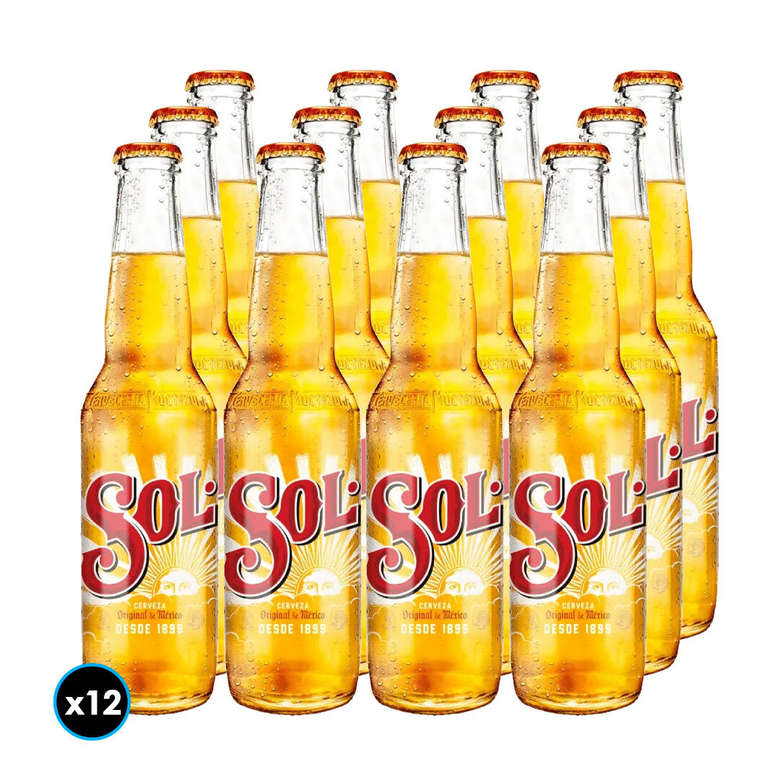 Booz.cl: 12x Cervezas Sol en Botellas 330cc