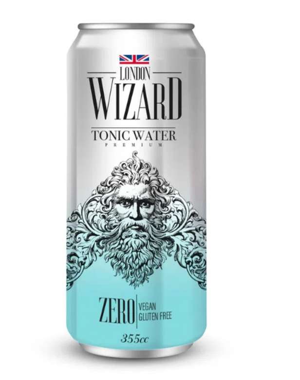 Booz.cl: Agua Tónica London Wizard Zero 355cc