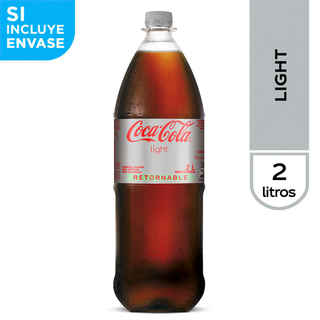 Bebida Starter Kit Coca-Cola Light Retornable 2 Litros