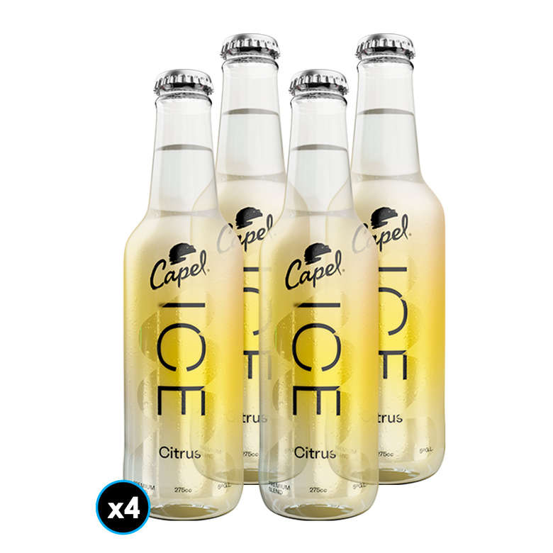 Booz.cl: 4x Cóctel Capel Ice Citrus Botella 275cc