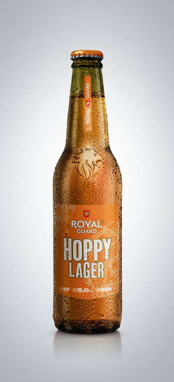 Booz.cl: Cerveza Royal Guard Hoppy Lager en Botella 355cc