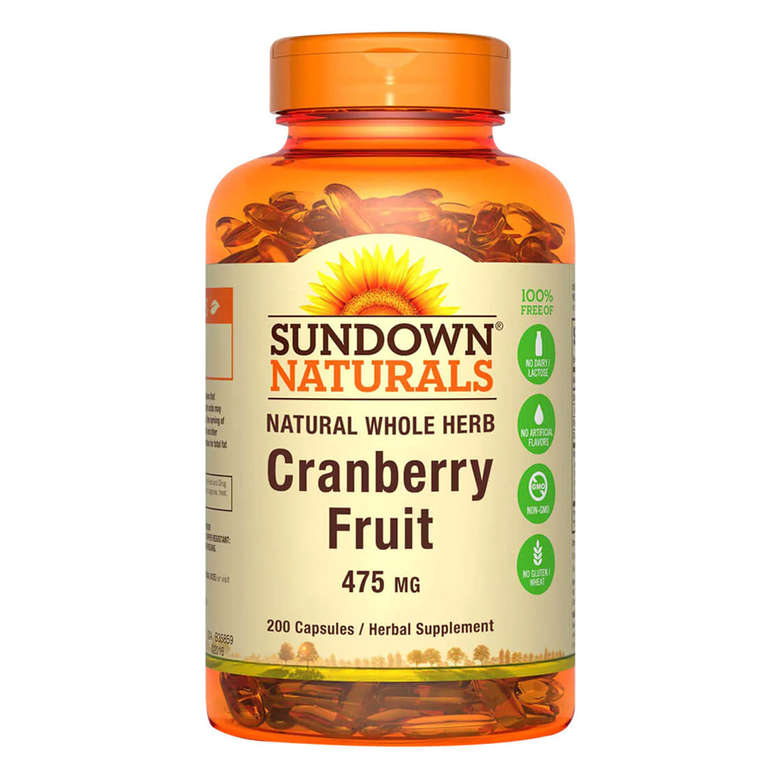 Booz.cl: Suplemento Sundown Cranberry Fruit (200 cápsulas)