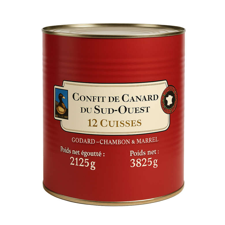 Booz.cl: Confit de Canard (Pato Francés) Godard 12 muslos