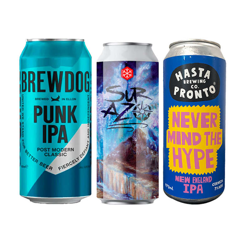 BOOZ BEER CHOICE PACK (IPA) Nº4: 3x Cervezas Imperdibles Variedad IPA