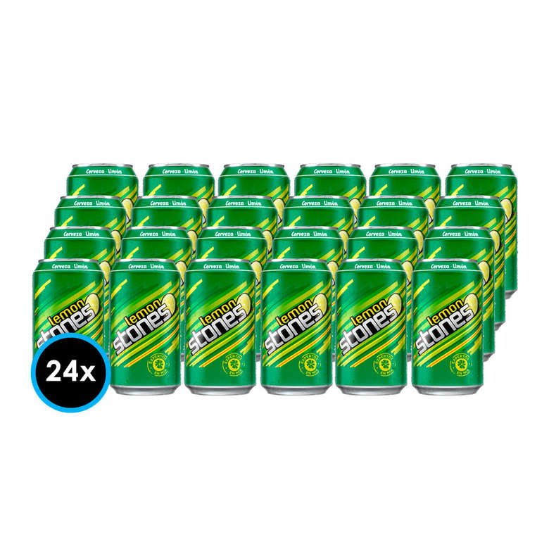 Booz.cl: 24x Cervezas Lemon Stones Lata 350cc