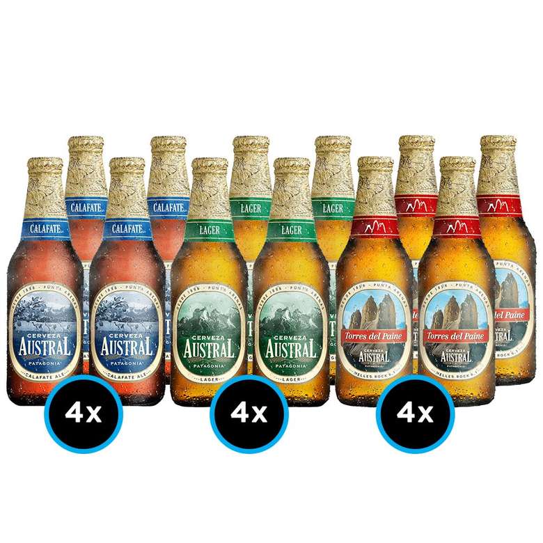 Booz.cl: BEER PACK AUSTRAL: 4x Cerveza Austral Calafate en Botella ...