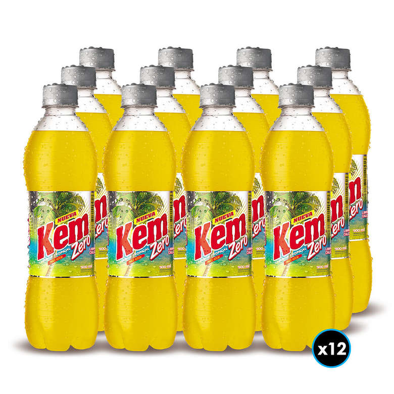 Booz.cl: 12x Bebida Kem Zero 500cc