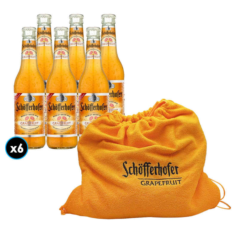 Booz.cl: PACK SCHOFFER N°3: 6X Cerveza Schofferhofer Pomelo Botella ...
