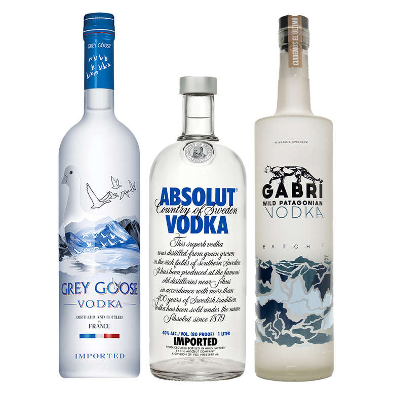 Booz.cl: PACK FAN VODKA: 1x Vodka Grey Goose 750cc 40° alc. + 1x Vodka ...