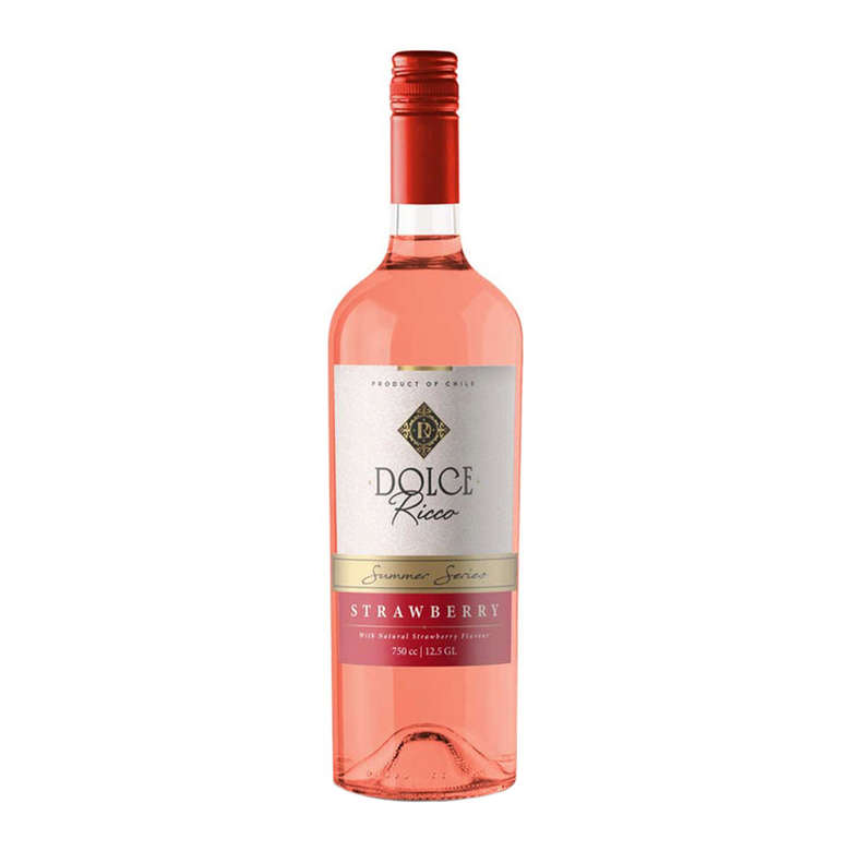 Booz.cl: Vino Dolce Ricco Strawberry 750cc