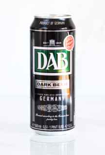 Cerveza DAB Dark en Lata 500cc 5º alc.