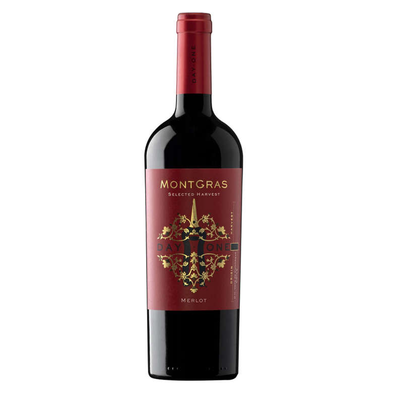 Booz.cl: Vino Montgras Day One Merlot 750cc