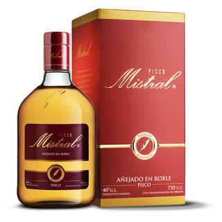 Pisco Mistral 750cc 40º alc.