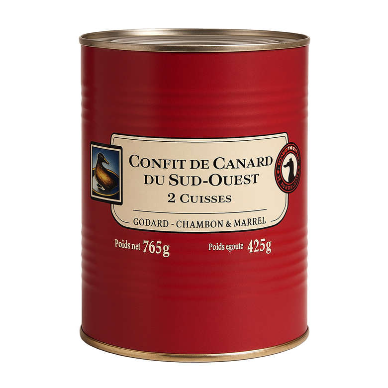 Booz.cl: Confit de Canard (Pato Francés) Godard 2 muslos