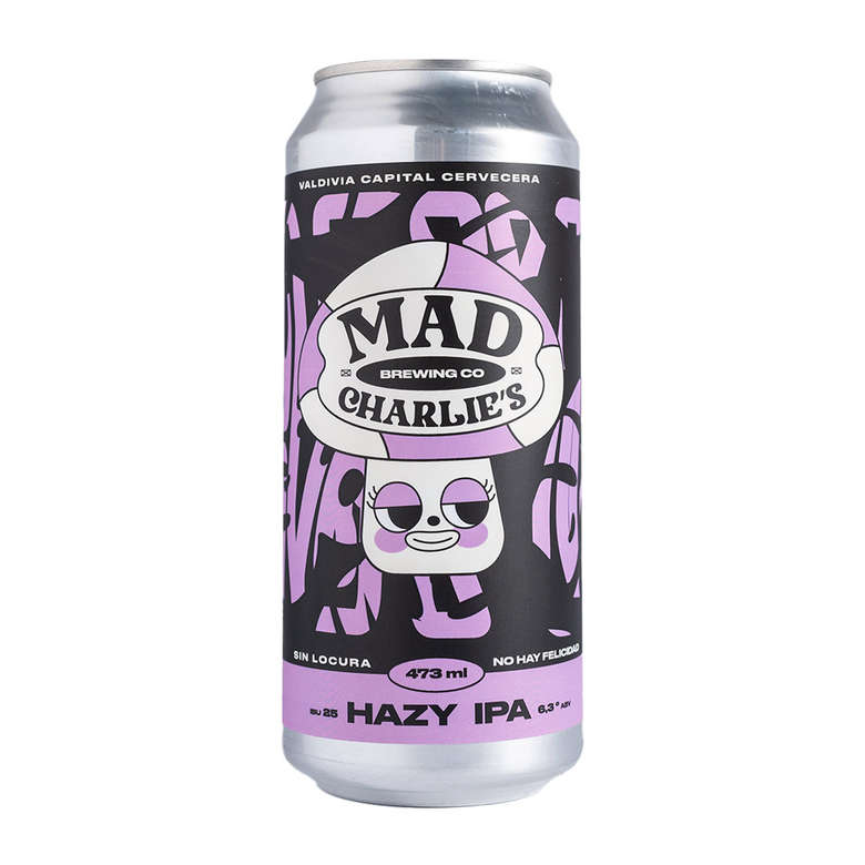 Booz.cl: Cerveza Mad Charlies Hazy IPA Lata 473cc