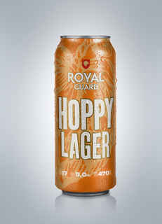 Cerveza Royal Guard Hoppy Lager en Lata 470cc