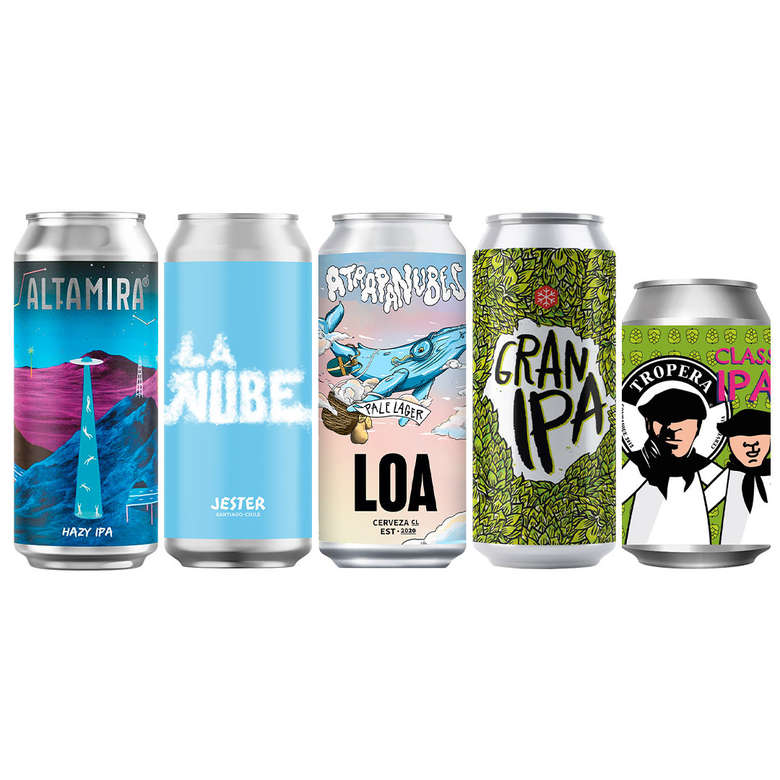 Booz.cl: BEER CHOICE PACK N°9: 5x Cervezas Craft Imperdibles