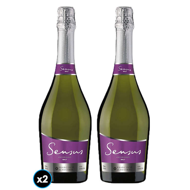 2x Espumante Sensus Brut 750cc