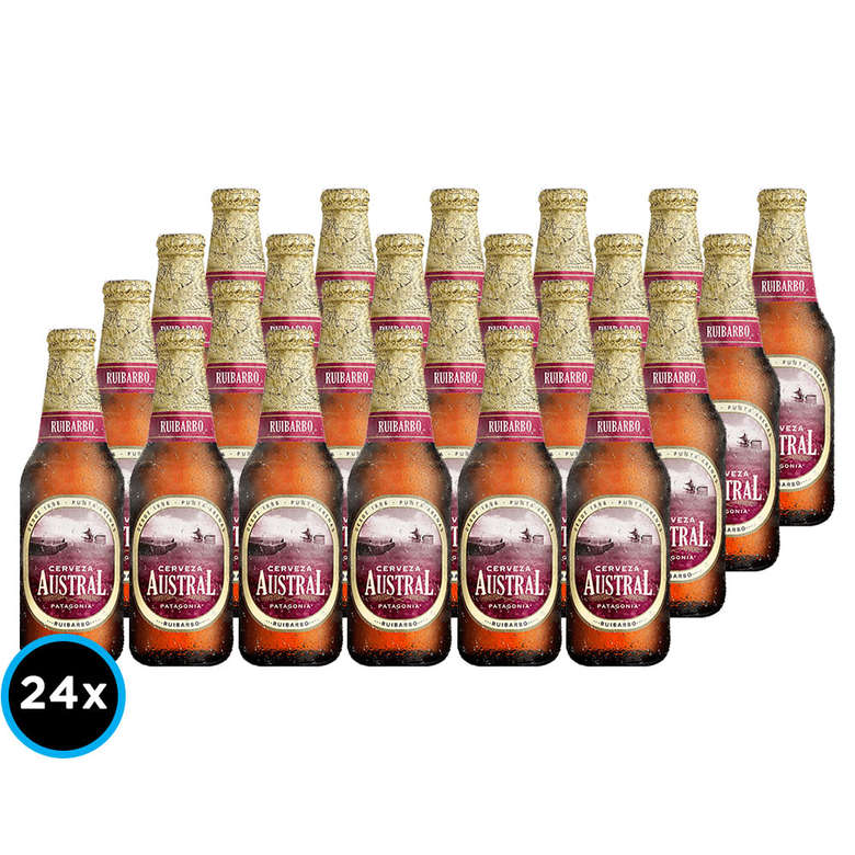 Booz.cl: 24x Cervezas Austral Ruibarbo en Botellas 330cc