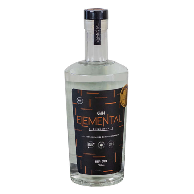 Booz.cl: Gin Elemental 700cc 41,7º alc.