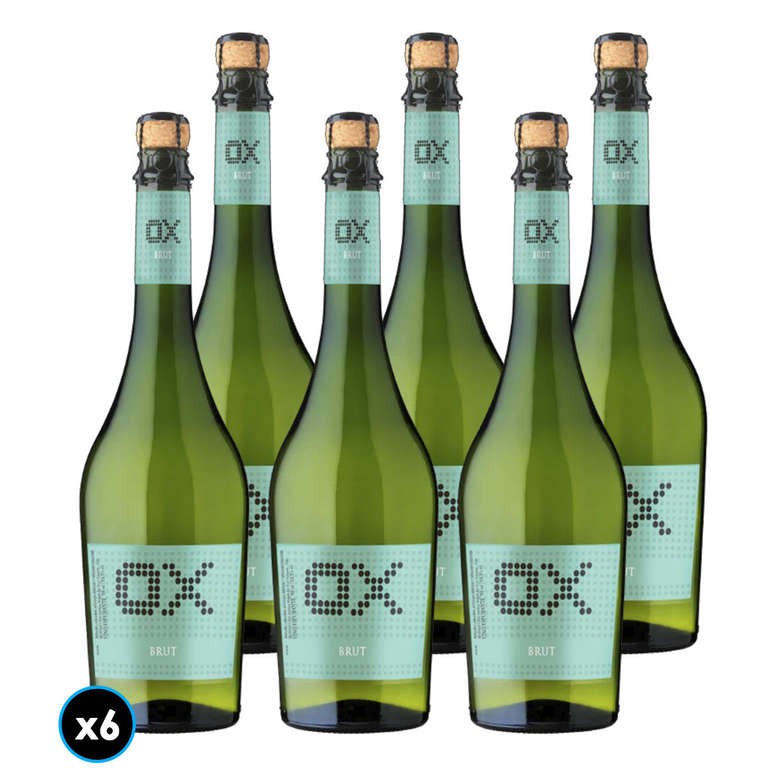 Booz.cl: 6x Espumante OX Brut 750cc