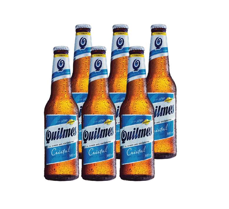 Booz.cl: 6x Cerveza Quilmes en Botellas 340cc