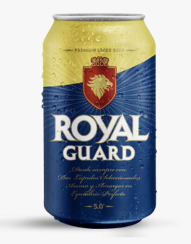 Booz.cl: Cerveza Royal Guard en Lata 350cc