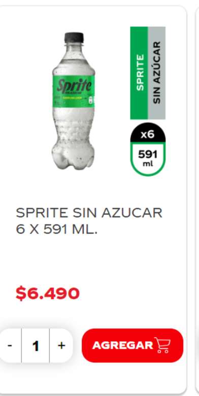 Booz.cl: Bebida Sprite Zero Azúcar Botella 591cc