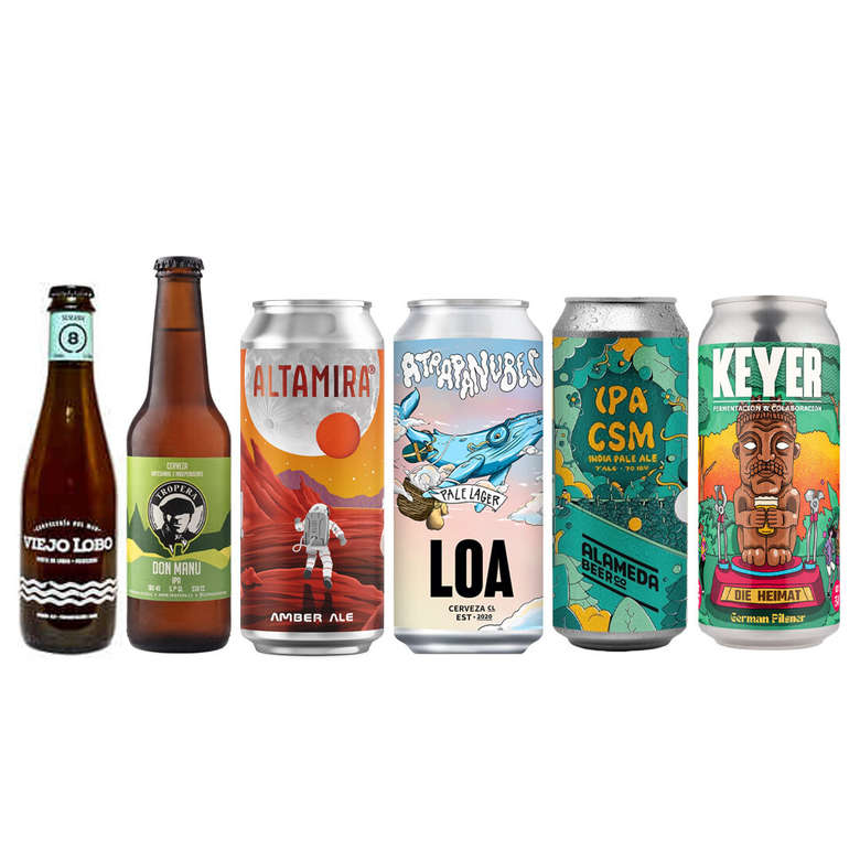 BEER CHOICE PACK N°7: 6x Cervezas Craft Imperdibles