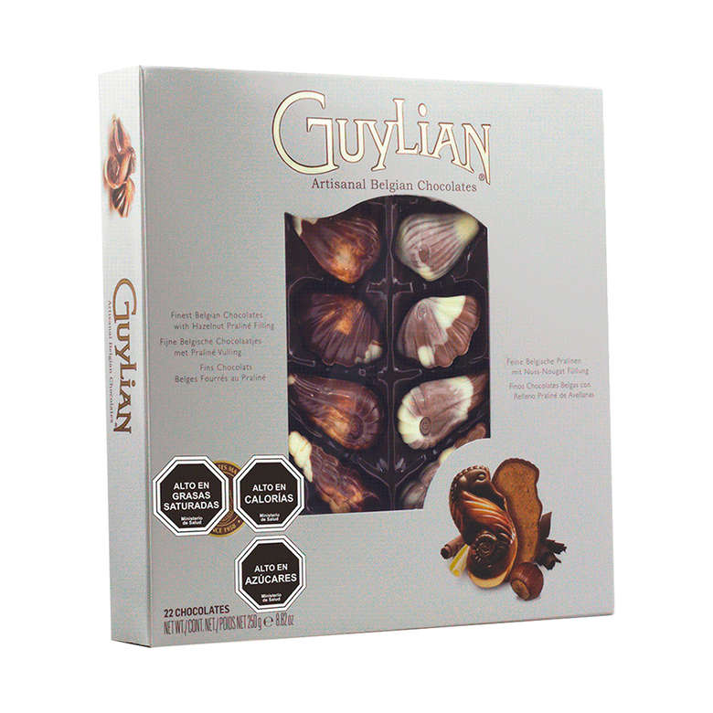 Bombón Chocolate Guylian Sea Shell 250 grs.