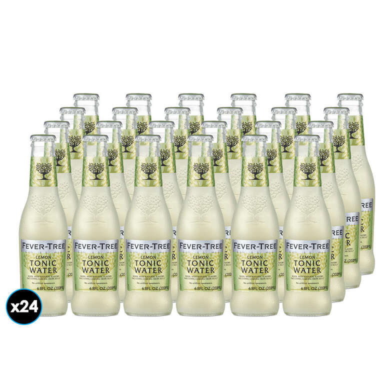 Booz.cl: 24x Bebida Premium Fever Tree Agua Tónica Lemon Light 200cc