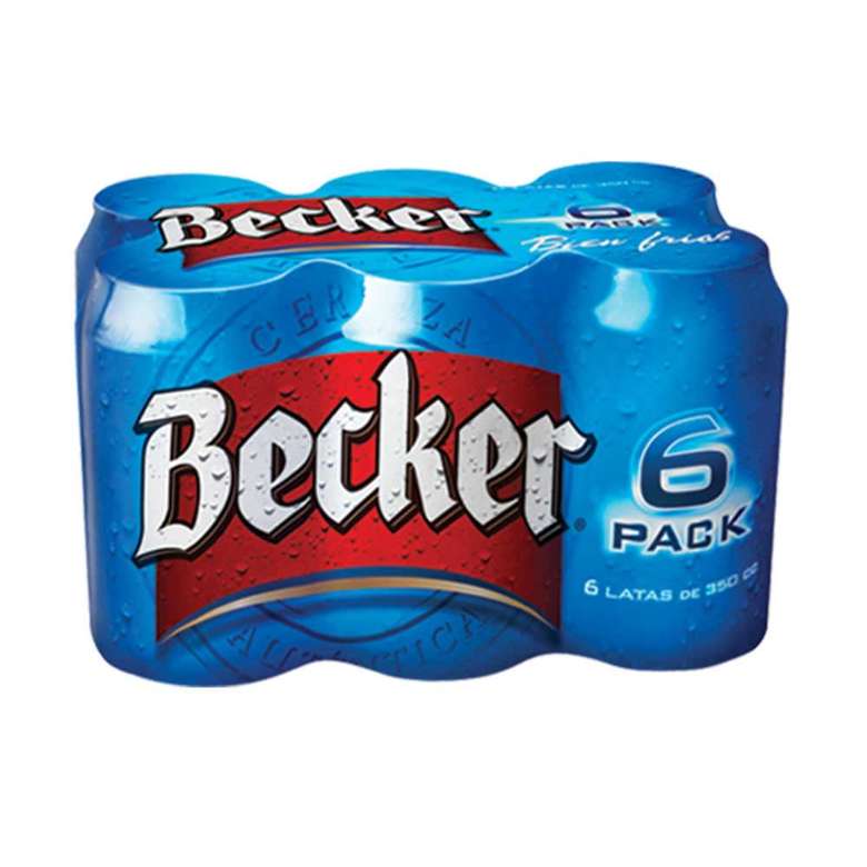 6x Cerveza Becker en Latas 350cc