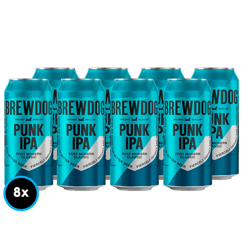 Booz.cl: 8x Cervezas Brewdog Punk Ipa Lata 500cc