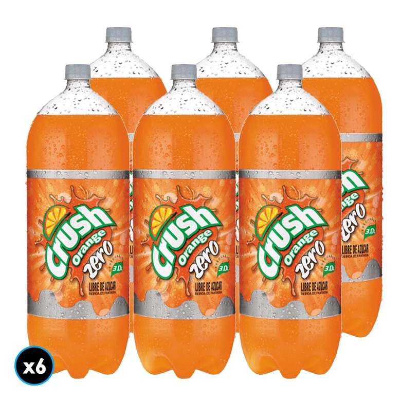 Booz.cl: CAJA CRUSH ZERO 3 L: 6x Bebida Crush Zero 3 Litros