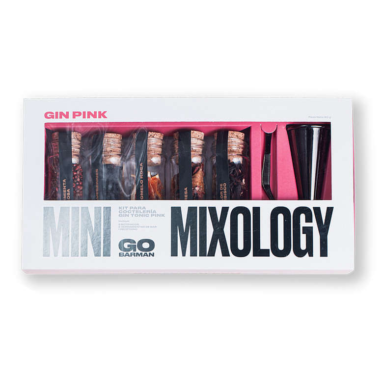 Booz.cl: MINI MIXOLOGY KIT GO BARMAN N°2: Para Gin Tonic Pink