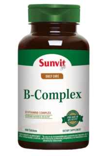 Suplemento Sunvit Life B-Complex (100 tabletas)
