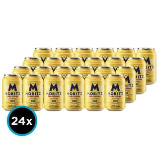 24x Cervezas Española Moritz Lager en Lata 330cc