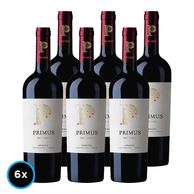 Booz.cl: CAJA PRIMUS: 6x Vino Veramonte Primus The Blend 750cc